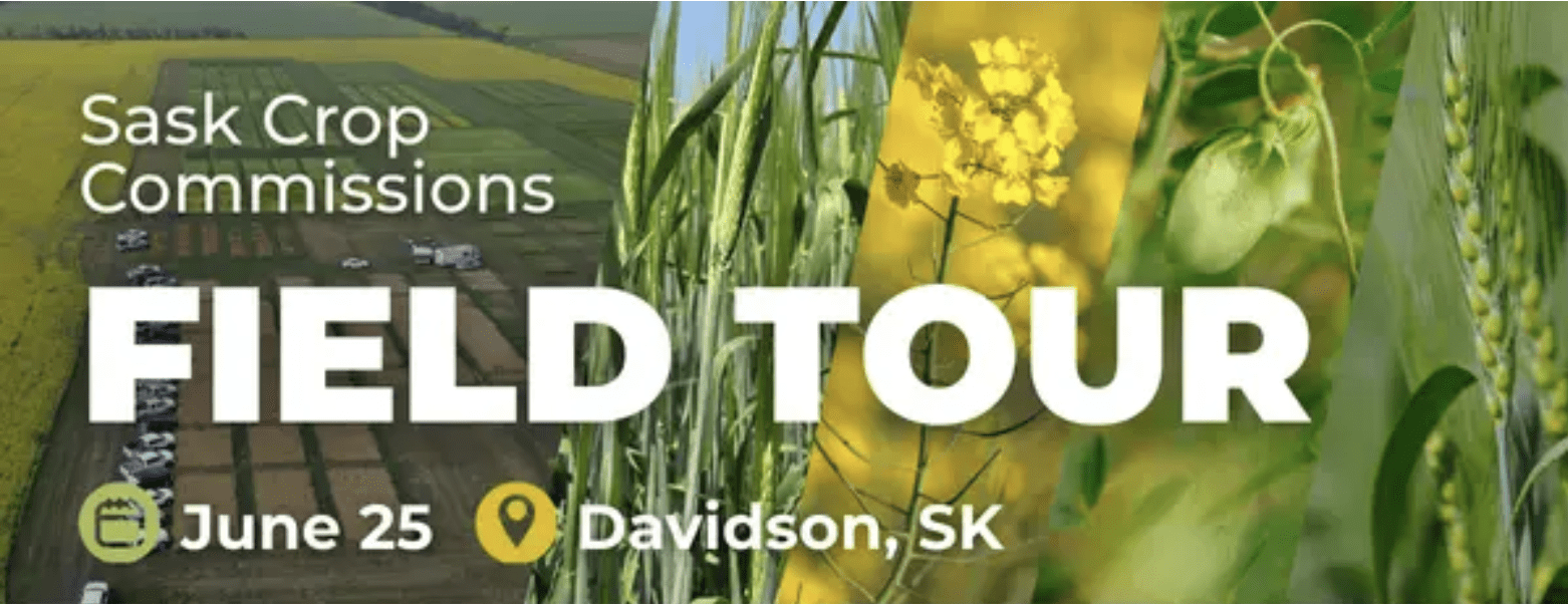 Sask Crop Commissions' Field Tour - Farm & Food Care Saskatchewan