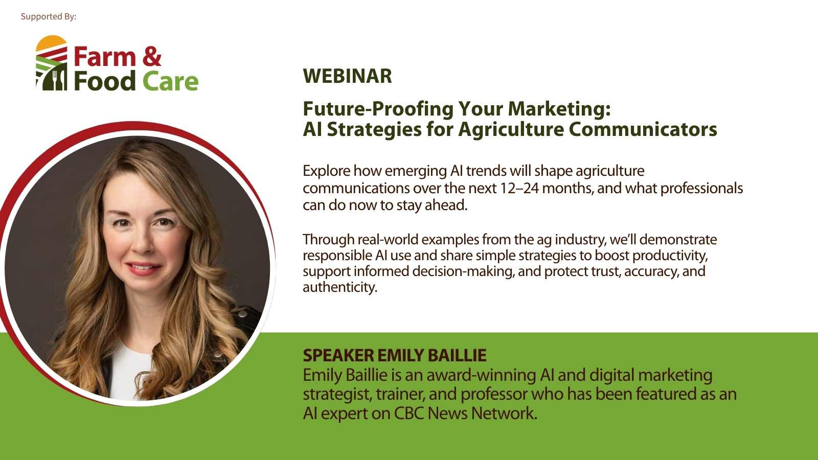 Webinar Provides Practical Tips For Using AI tools - Farm & Food Care ...